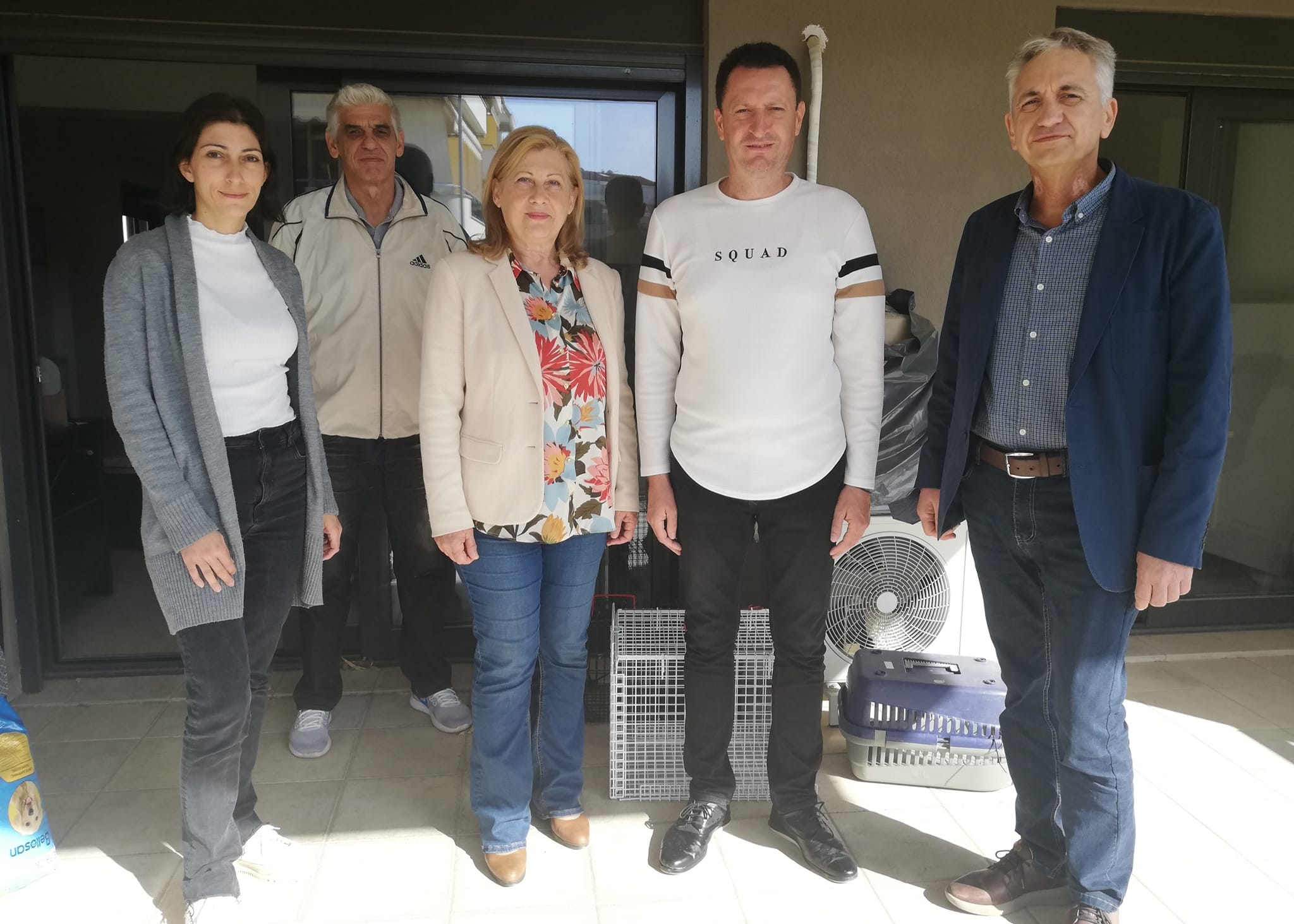 Στα γραφεία του ΣΥΠΠΑΖΑΘ η Νιόβη Παυλίδου και ο Θεόδωρος Τζίνας - ΣΥΠΠΑΖΑΘ